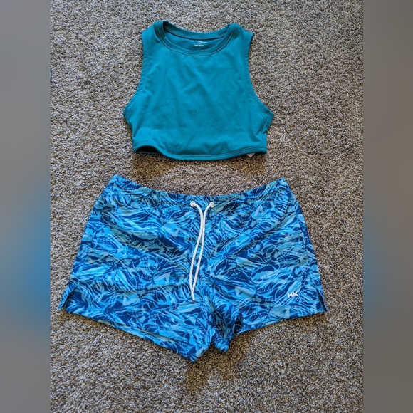 Human Kind | Swim | Human Kind Swim Top And Trunks | Poshmark